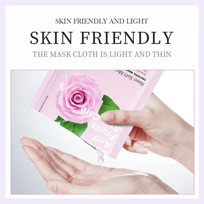 8pcs Natural Plant Face Mask Beauty Skincare Facial Masks Moisturizing ...